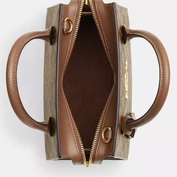 Coach | Bags | Coach Andrea Carryall Bag In Signature Canvas | Poshmark